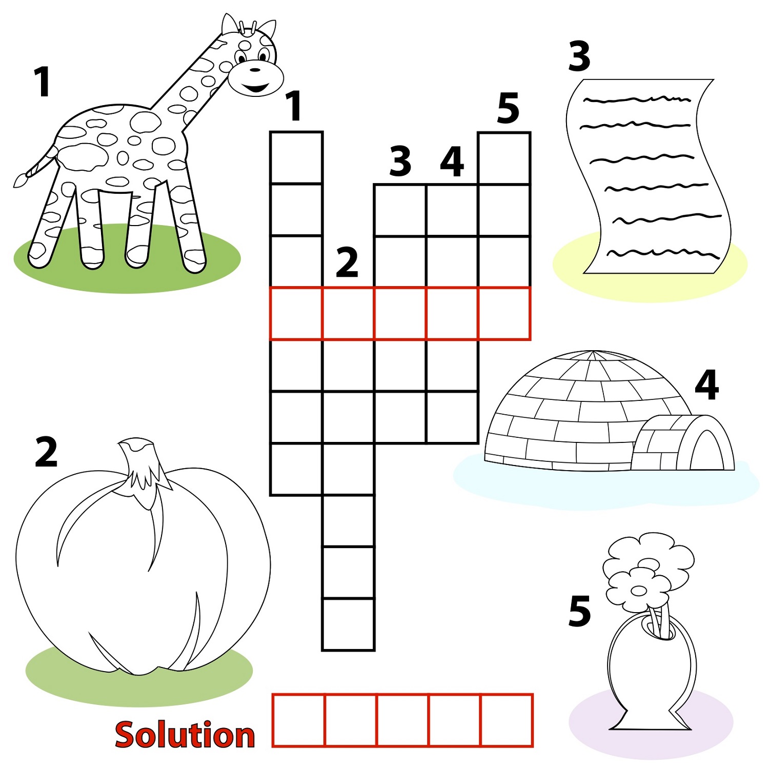 Very Easy Crossword Puzzles K5 Worksheets Very Easy Crossword Puzzles K5 Worksheets